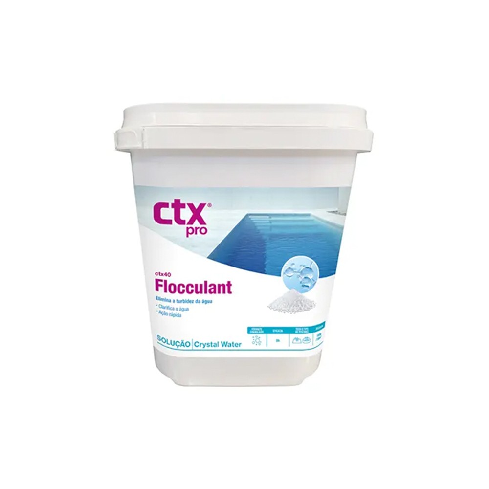 CTX-40 Floculante Granulado (5kg) – Maquiseia